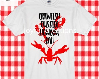 Crawfish tshirt | Etsy