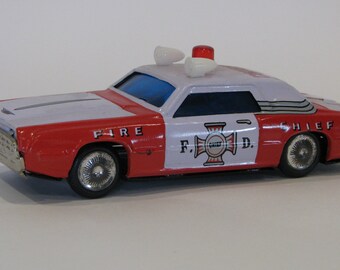 Fire chief car | Etsy