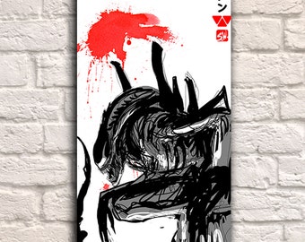 Items similar to Alien Xenomorph Mini Taxidermy Display on Etsy