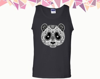 Panda tank top | Etsy