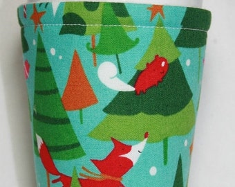 Items similar to Handmade leather cup cozy, sleeve, java jacket - super ...