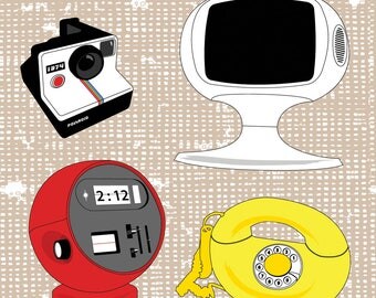 70s technology | Etsy