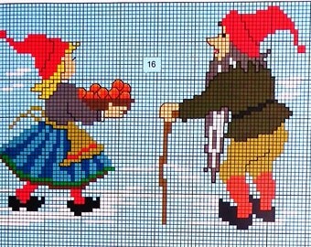 Danish cross stitch | Etsy