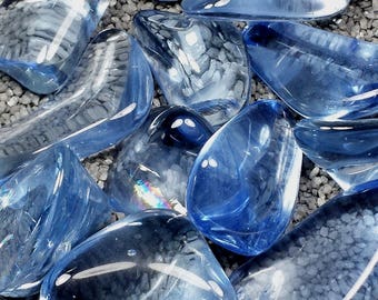 Blue obsidian | Etsy