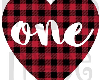 Buffalo plaid number | Etsy