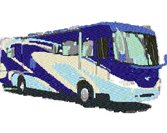 Rv embroidery design | Etsy