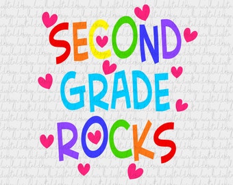 2nd grade rocks | Etsy