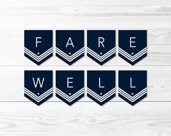 Farewell banner | Etsy