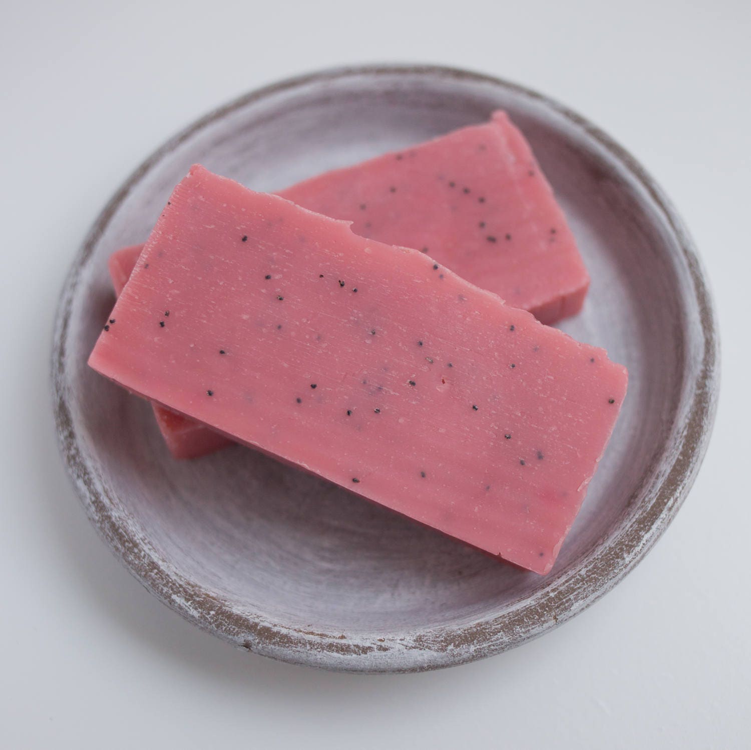 Black Raspberry Vanilla Soap w/Poppyseeds All Natural Cold