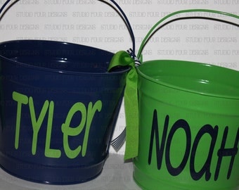 Items similar to 5 QUART Personalized Graduation Bucket/Pail ...