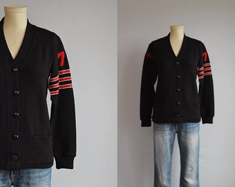 Letterman sweater | Etsy