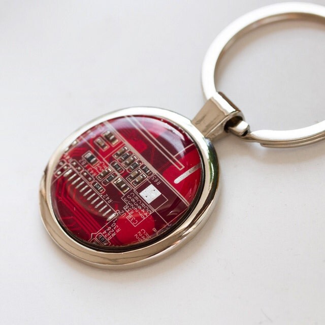 Recycled computer jewelry and home decor by ReComputing on Etsy