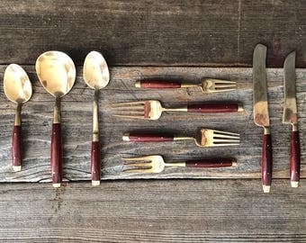 Brass flatware | Etsy