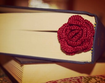 Rose bookmark | Etsy