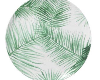 Tropical plates | Etsy