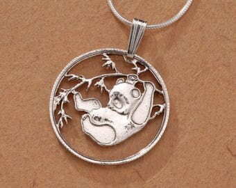 Vintage Mexican Sterling Silver Panda Brooch Silver Panda