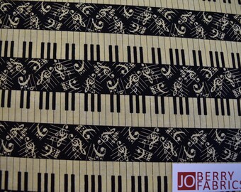 Piano keys fabric | Etsy