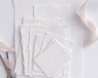 20 sheets aged paper handmade paper antique leaflets