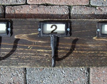 Rustic wall hooks | Etsy