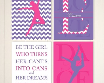 Girls sports motivational art inspirational quote art