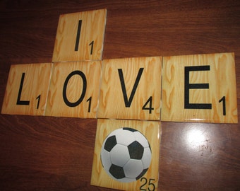 Wall scrabble board | Etsy