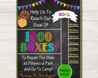 Girl scout cookie booth | Etsy
