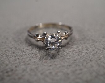 Solitaire ring | Etsy