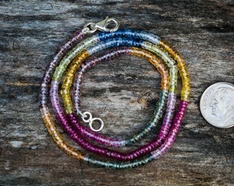 Rainbow sapphire | Etsy