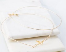 Unique wire choker related items | Etsy