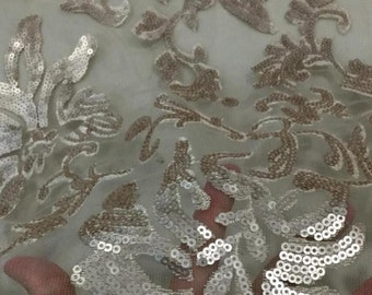 Unique sequin mesh fabric related items | Etsy