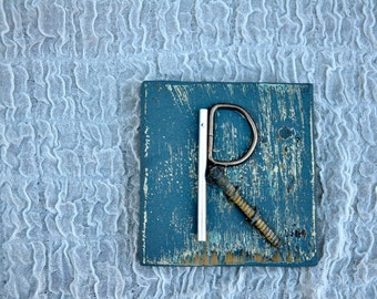 Letter block plaques | Etsy