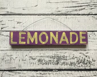 Lemonade stand sign | Etsy