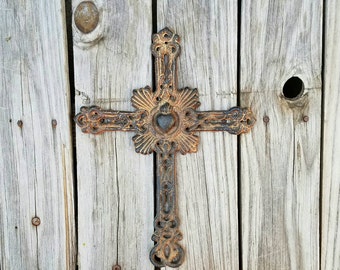 Flaming cross | Etsy