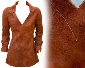 Buckskin dress | Etsy