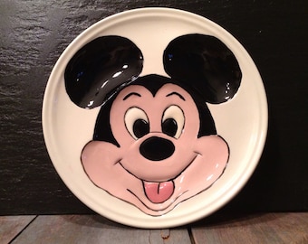 Hand painted mickey | Etsy