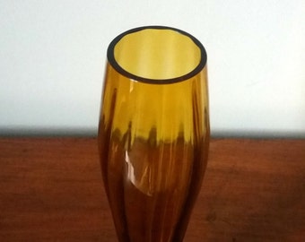 Retro glass vase | Etsy