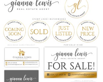 Real Estate logo design Key logo Realtor logo Premade