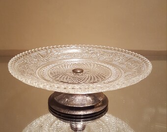 Footed cake plate | Etsy