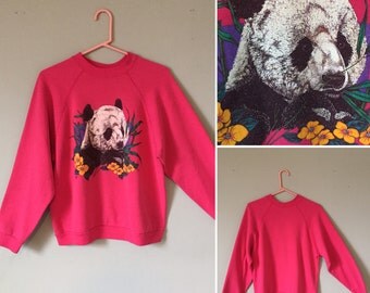 Panda sweater | Etsy