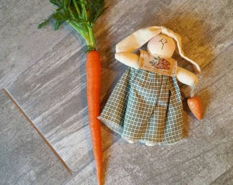 Stuffed carrot toy | Etsy