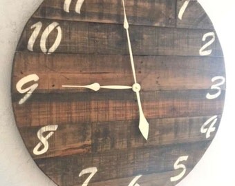 Big wall clock | Etsy