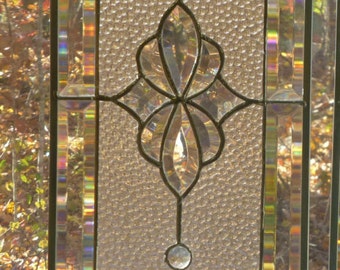 Unique bevel stained glass related items | Etsy