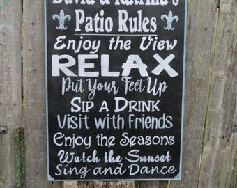 Pool rules sign | Etsy