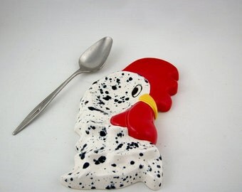 Rooster spoon rest | Etsy