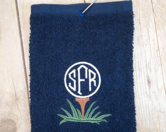 Golf embroidery | Etsy