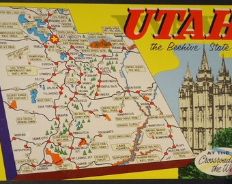 Utah postcards | Etsy