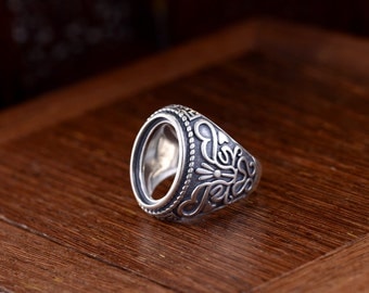 Adjustable mens ring | Etsy