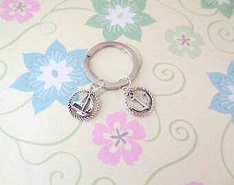 Boat keychain | Etsy