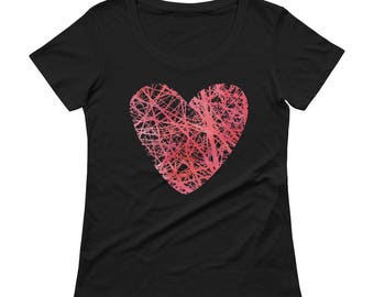 Heart t shirt | Etsy