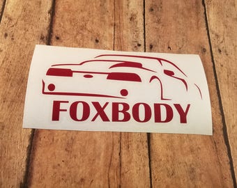 Foxbody mustang | Etsy